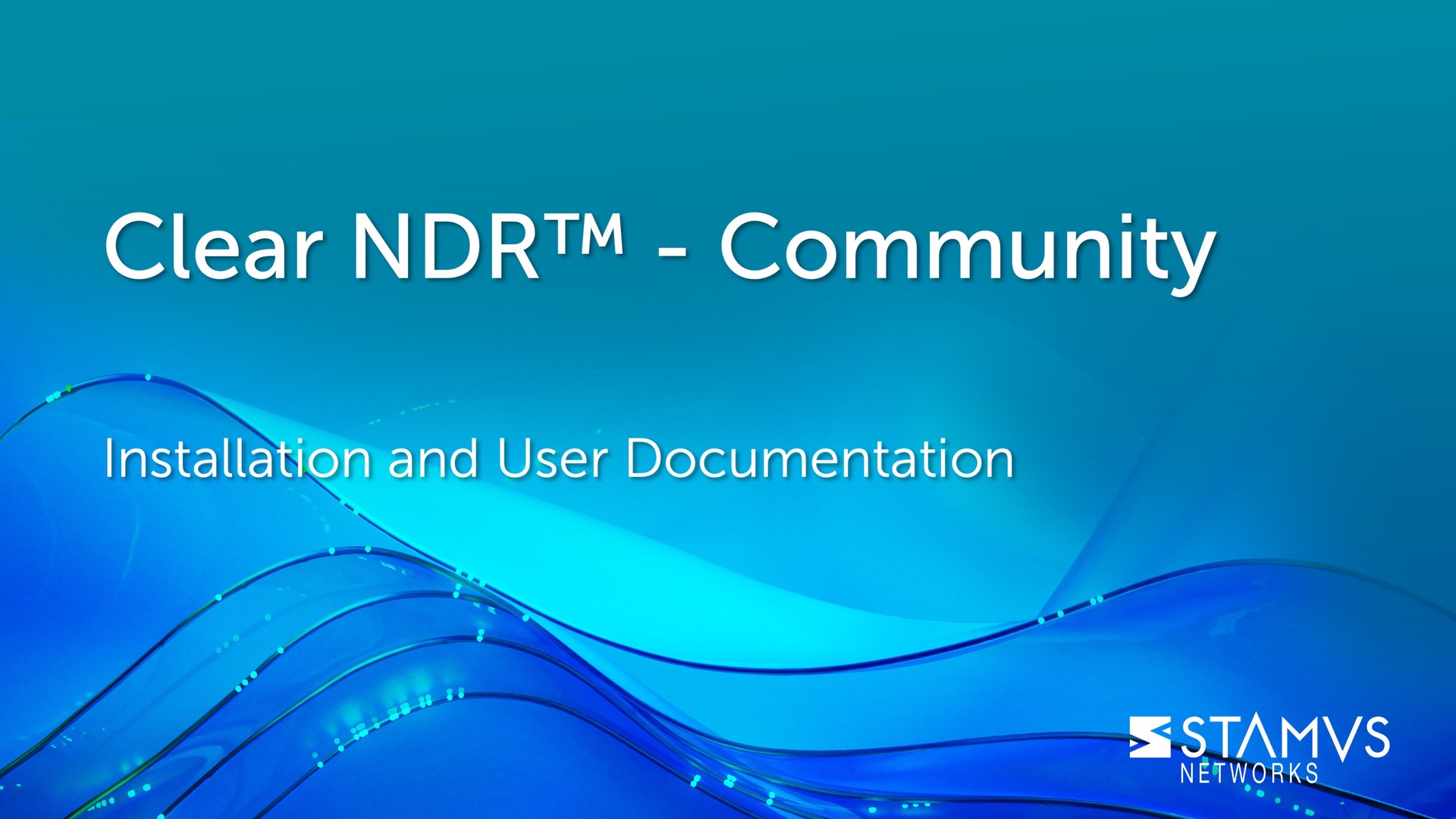 Clear NDR Documentation | Clear NDR® Community, Open Source Suricata based NDR
